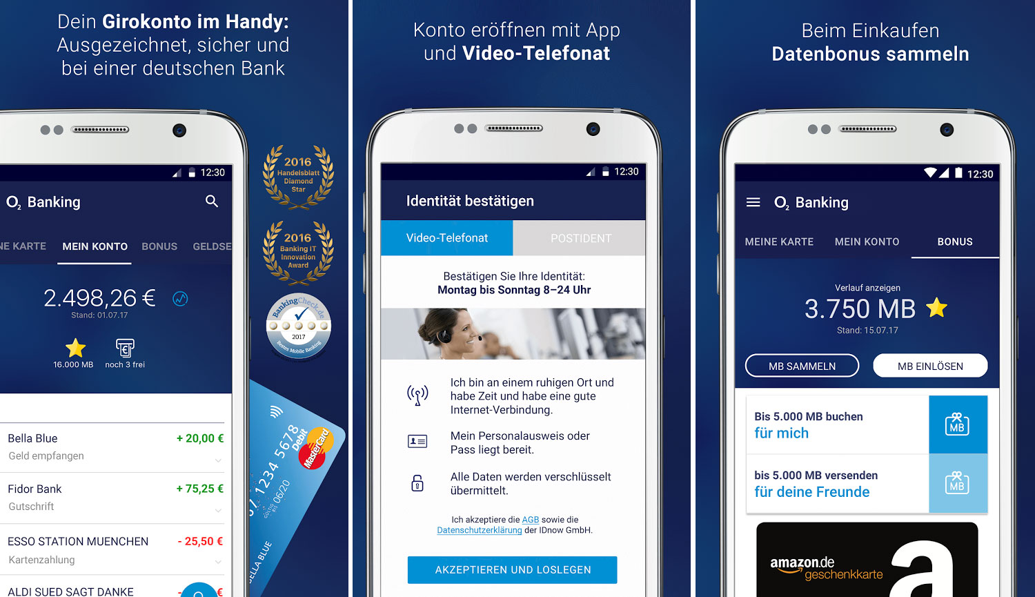 o2 Banking | Kostenloses Konto ohne SCHUFA - mit 50€ Startguthaben!