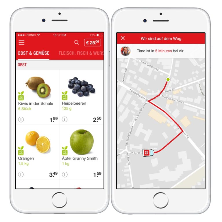 Picnic: Online-Supermarkt kommt nach Deutschland