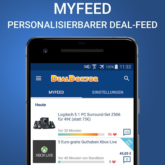 DealDoktor MyFeed: Dein individuller Deal-Feed für die Black Week