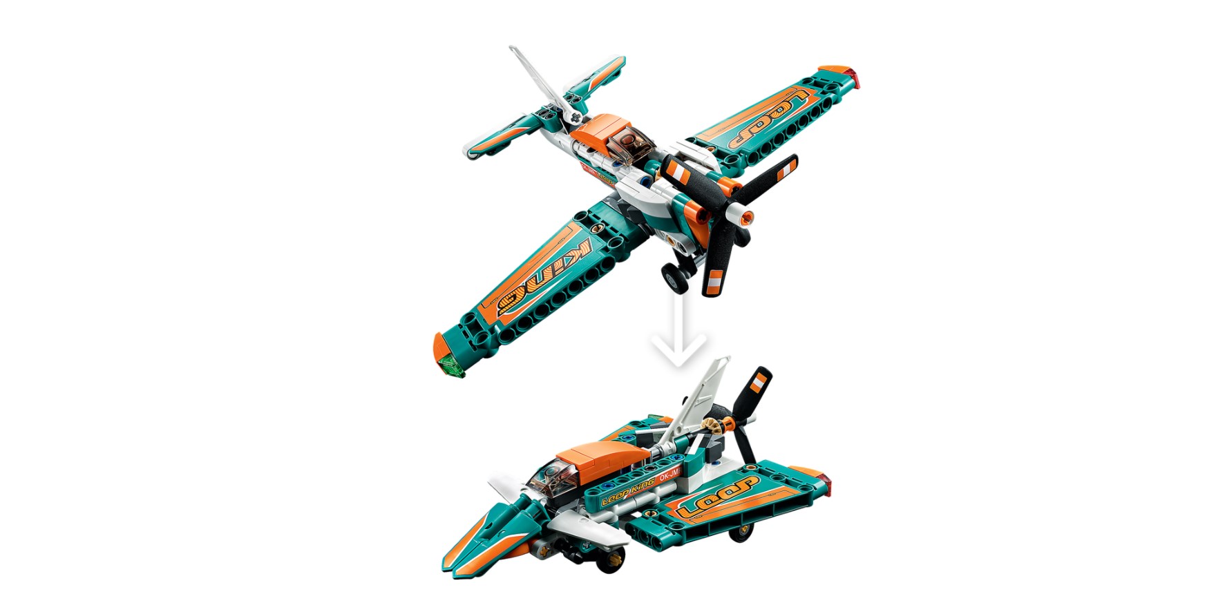 🛩️ LEGO Technic 2-in-1 Flugzeug Modell (42117)