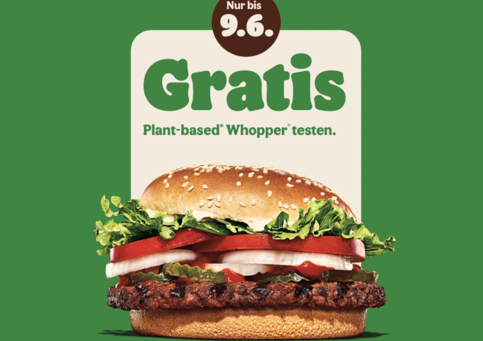 🌱 🍔 Erster Plant-based Burger King eröffnet in Köln