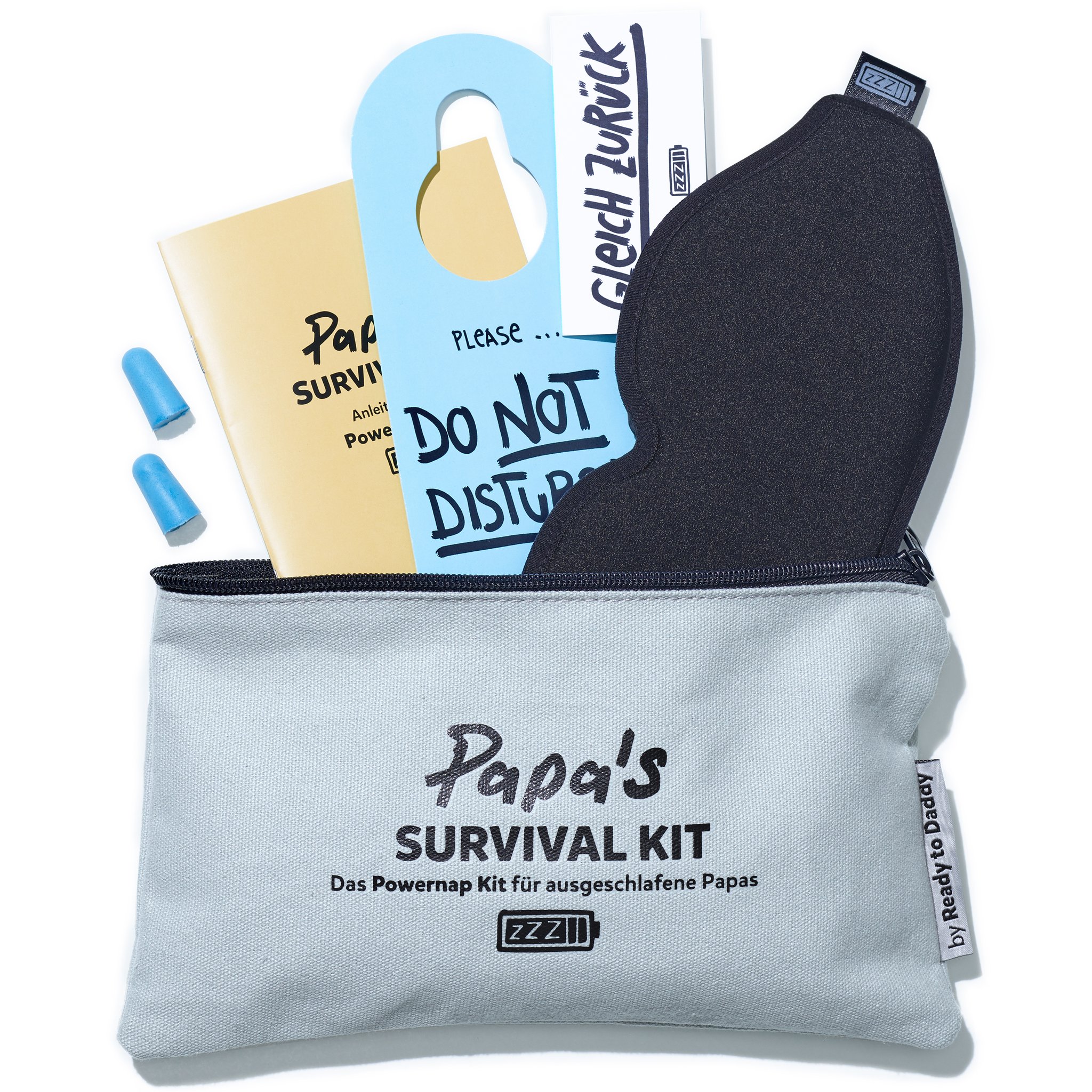 😴 Papa Survival Kit - Das Powernap Kit-Geschenk für ausgeschlafene ...