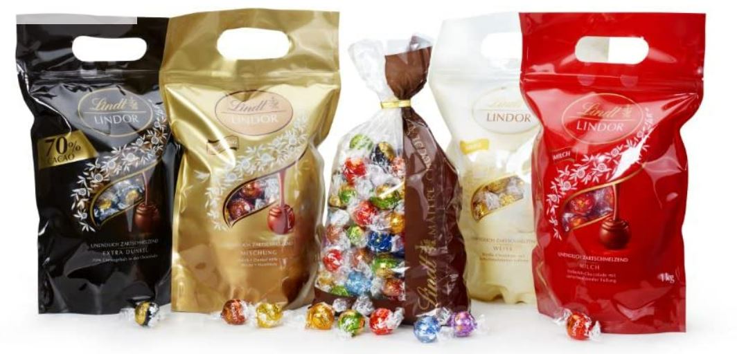 🔴🍫 1kg Lindt LINDOR Kugeln für 17,09€ - 14 verschiedene Sorten