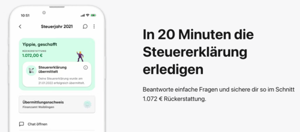 10€ Rabatt für Steuerbot: schnell noch die Steuererklärung erledigen