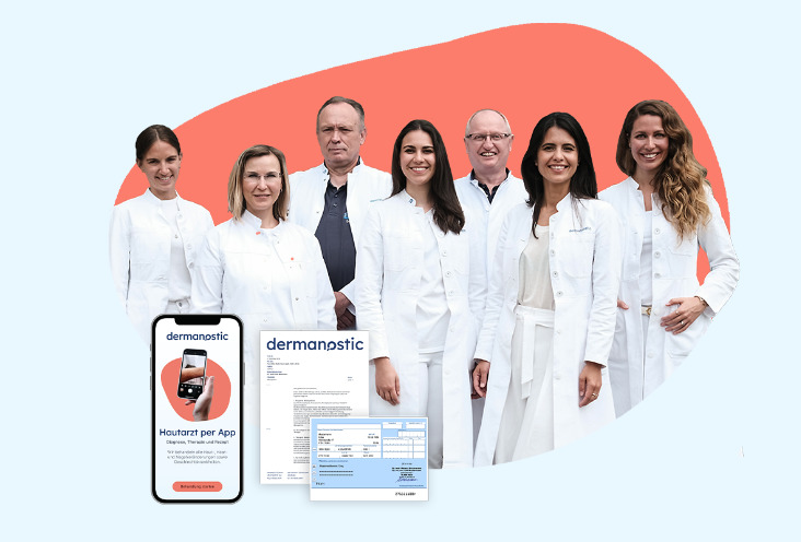 GRATIS Check durch Online-Hautarzt bei dermanostic
