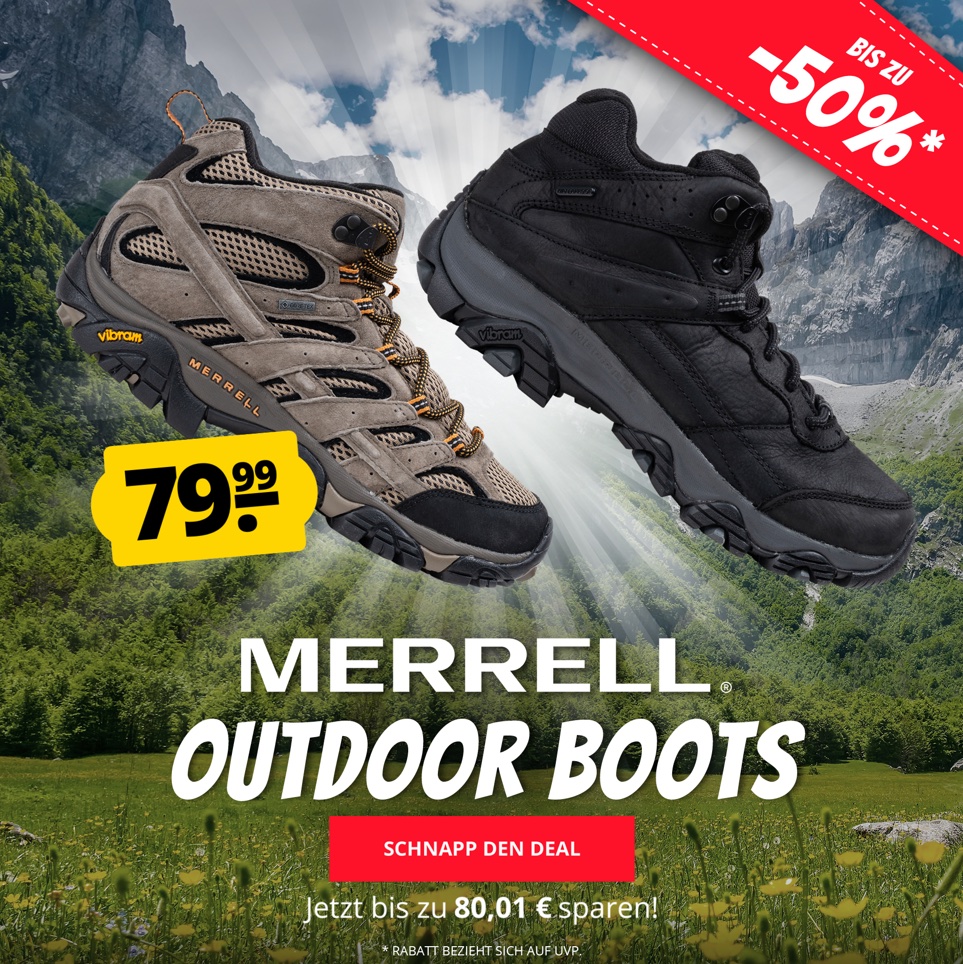 🥾 Merrell GORE-TEX Outdoor Schuhe - verschiedene Modelle - ab 59,99€