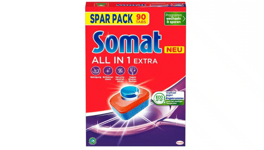 Somat Spülmaschinen Tabs - All in 1 extra Tabs 90 Stück