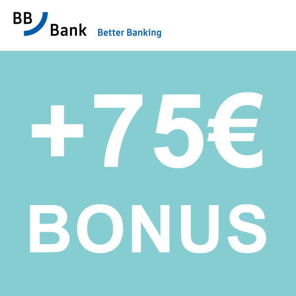 BBBank: 75€ Bonus für das Gehalts-Girokonto + 1 Jahr testen