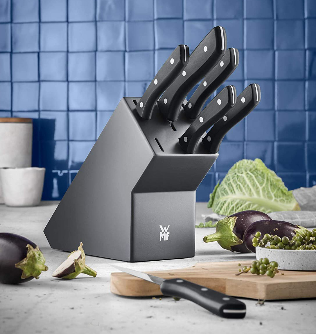 Stark: 40€ Ersparnis!!! 🚀 7-tlg. WMF Messerblock mit Messerset WMF ...