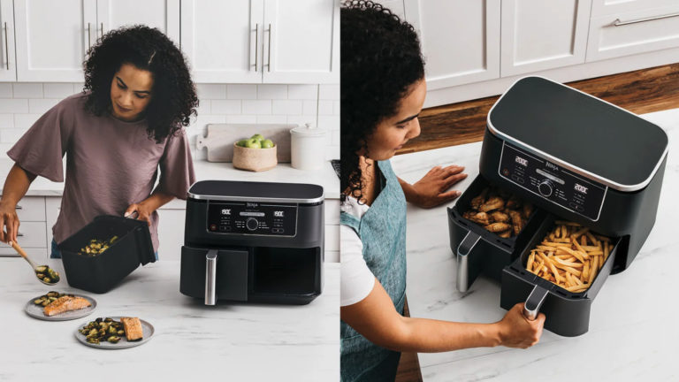 Ninja Foodi MAX Dual Zone Heißluftfritteuse AF400EU