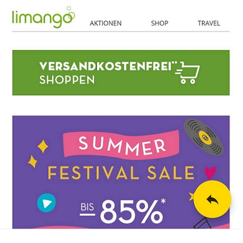 limango: GRATIS Versand