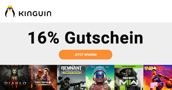 🐧 Kinguin: 16% auf fast alles 🎮 Games | Playstation | Nintendo | Xbox ...