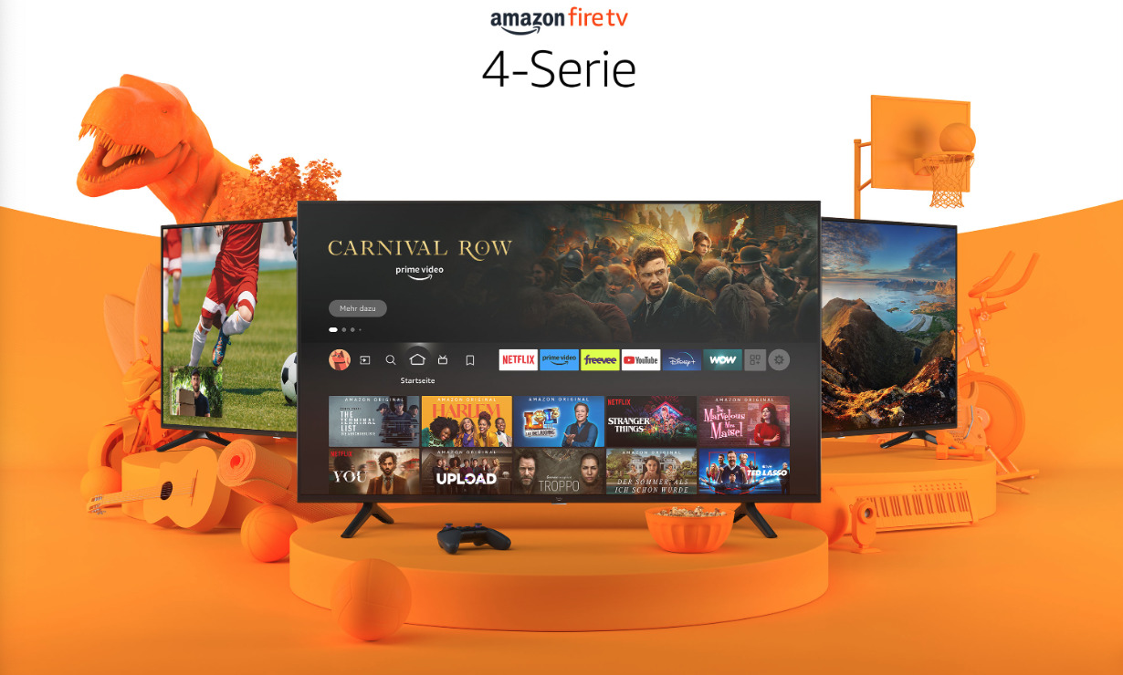🤯 KRASS! Amazon Fire TV-4 mit 4K UHD in verschiedenen Größen ab 199,99€ 🚀 55 Zoll für 279,99€! 😃