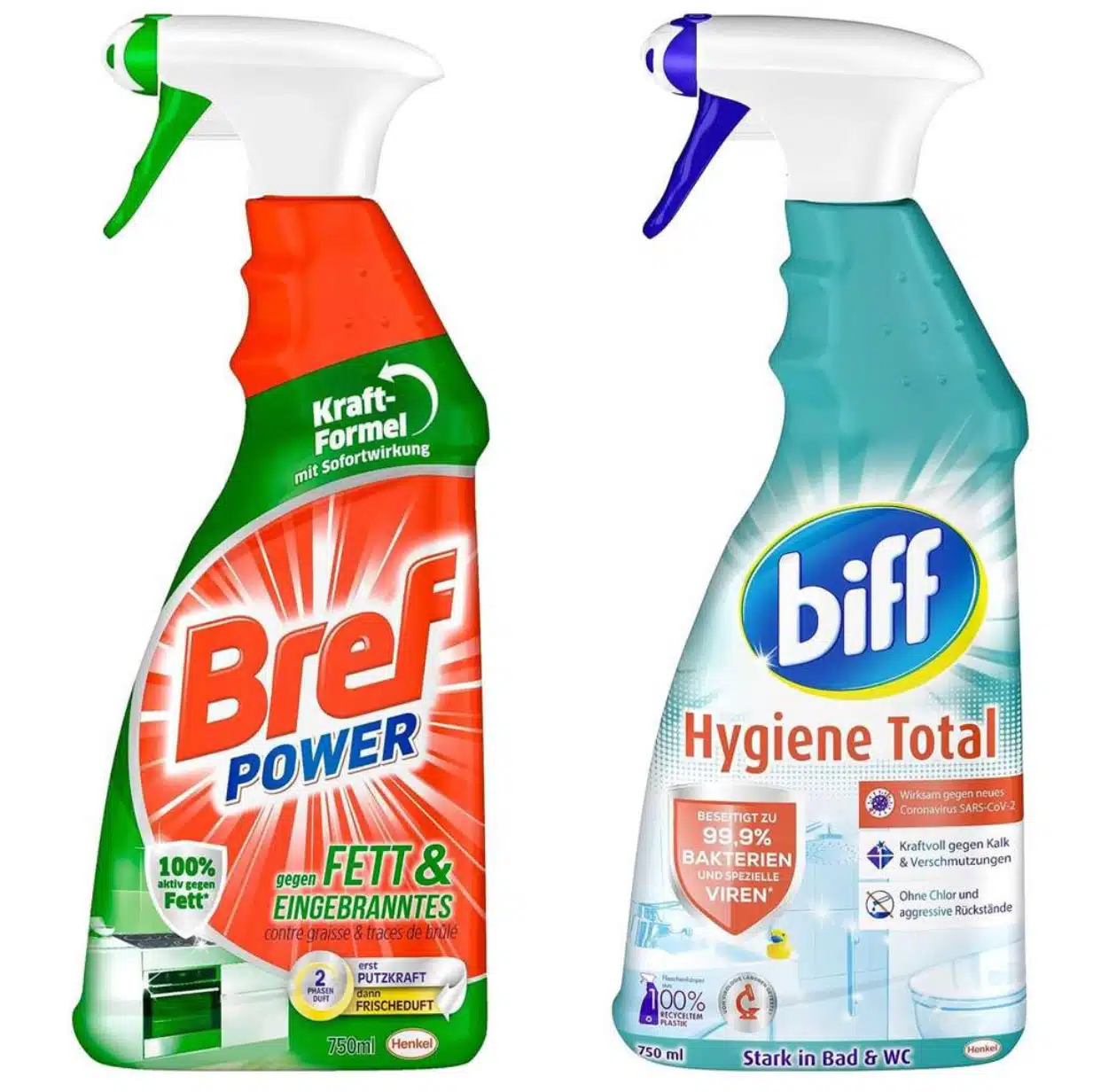 🚀 Nur je 1,83€ pro Flasche! Bref Küchenreiniger Power gegen Fett ...