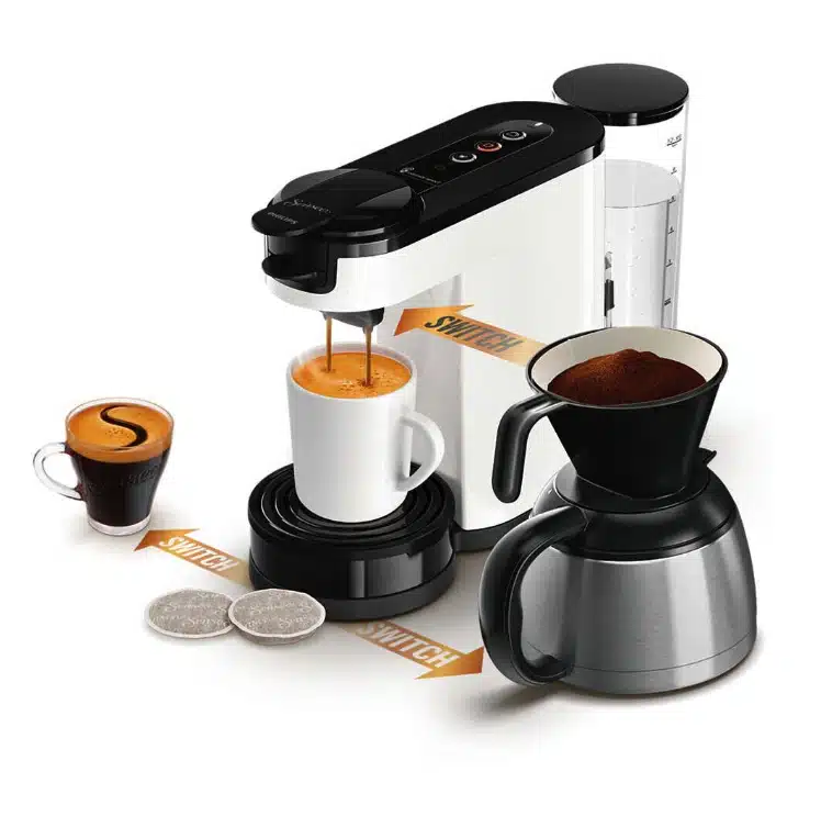 Philips Senseo Switch HD6594 - Pad und Filterkaffeemaschine für 73,99 ...