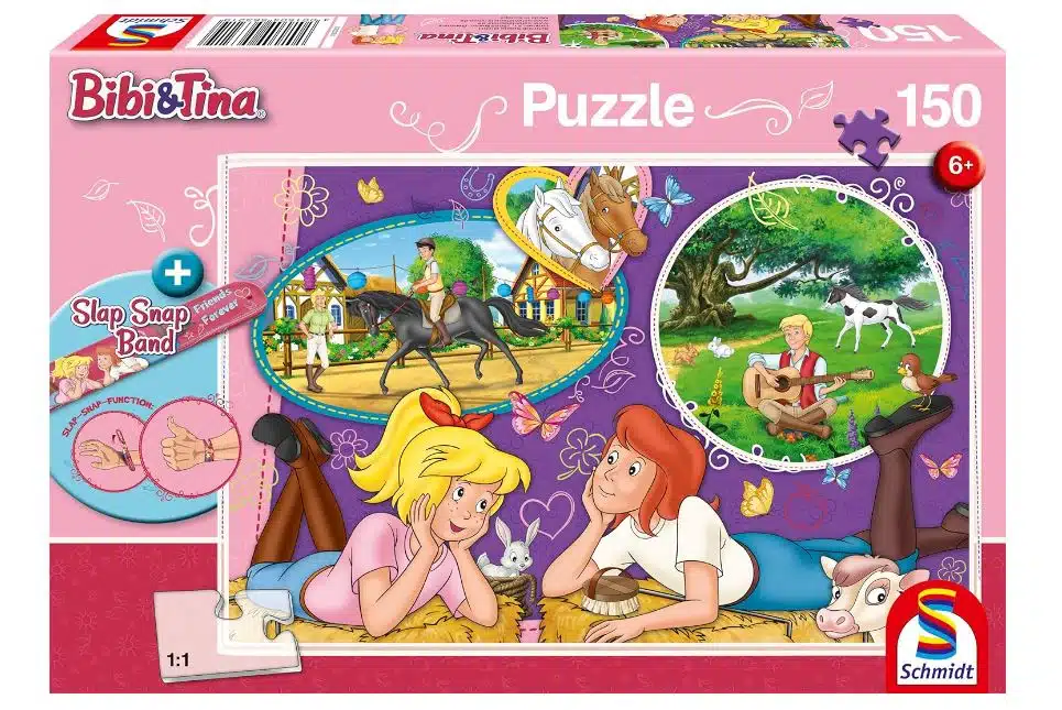 Schmidt-Spiele Bibi & Tina - Freundinnen für immer Puzzle (150 Teile ...