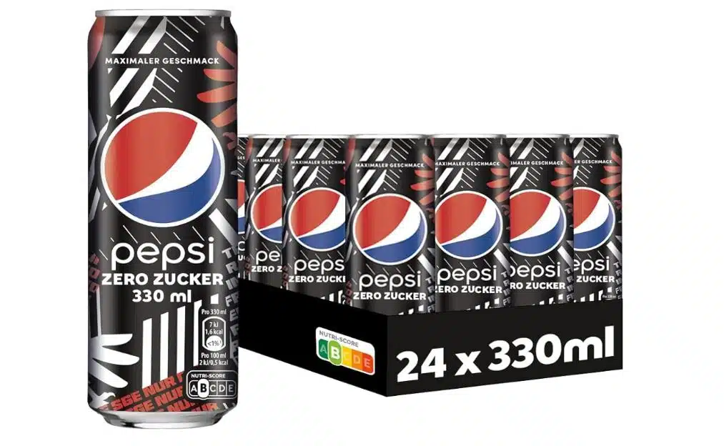🥤 24x Pepsi Zero Zucker [Eintracht Frankfurt Edition] für 10,67€ (statt ...