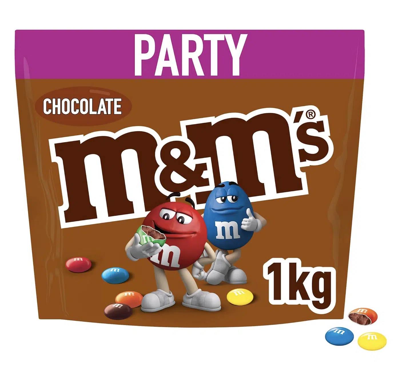 M&M'S Partypackung Vollmilchschokolade 1kg