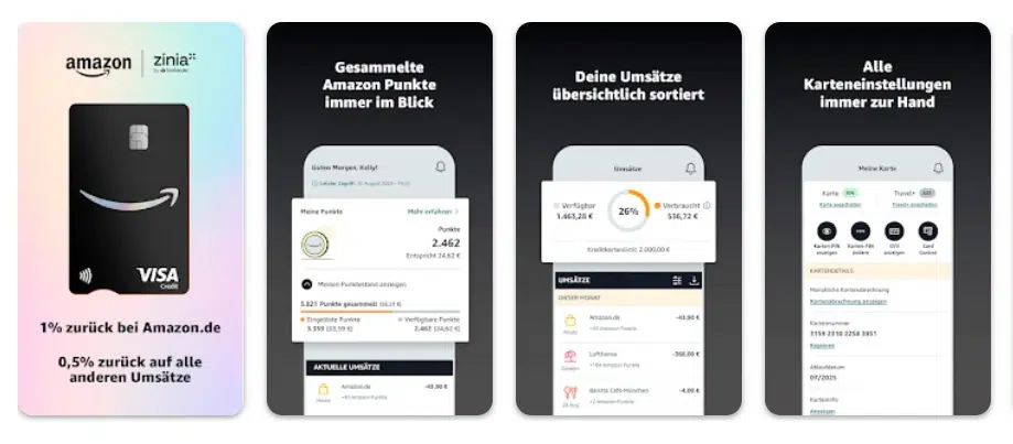 Neue kostenlose Amazon Visa Kreditkarte mit Bonusprogramm