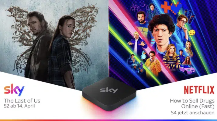Sky Serien + Netflix + Live-TV inkl. Sky Stream Box für nur 9,99€/Monat ...