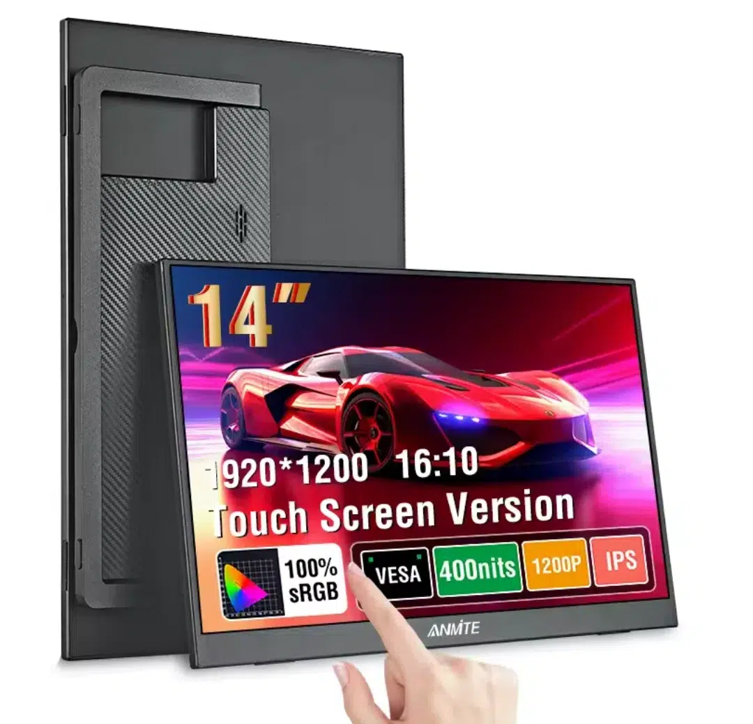 Portabler 14-Zoll-Monitor mit USB-C und Touch für nur 31€
