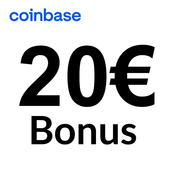 20€ Bonus bei 20€ Einzahlung für Coinbase (Krypto-Börse) 🤫 Chance auf ...
