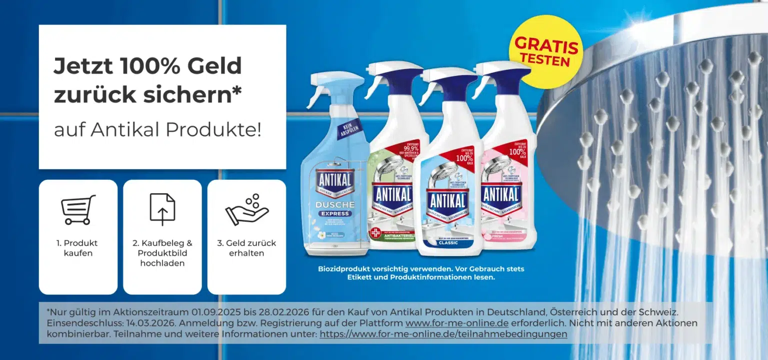 Antikal gratis testen! 😀