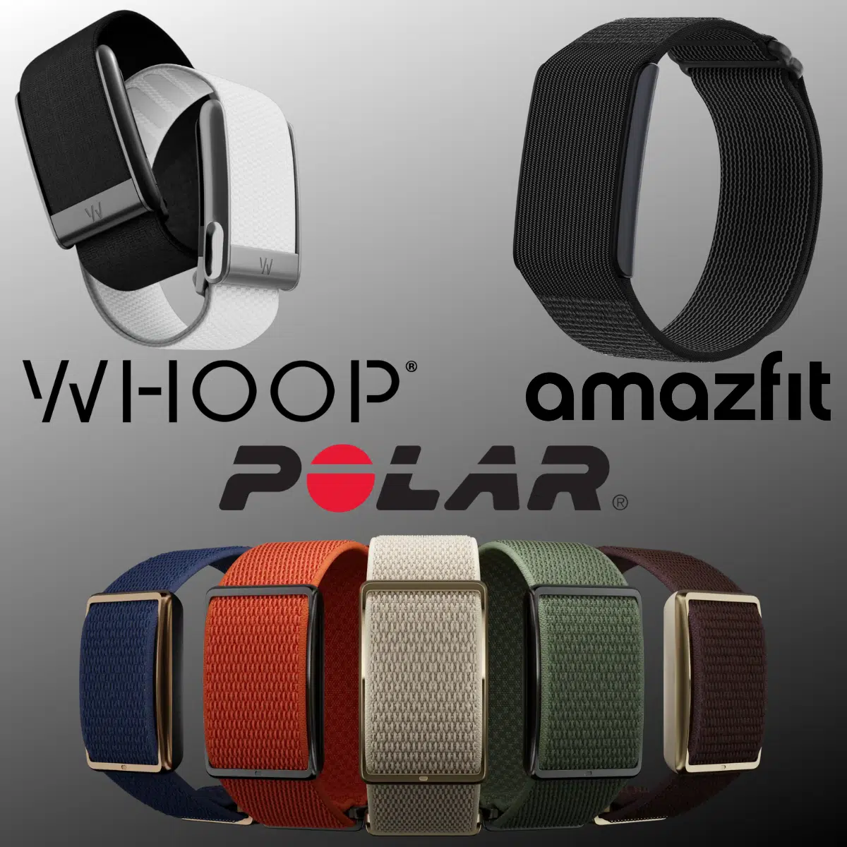 Fitnesstracker Test 2025: Whoop vs. Amazfit vs. Polar