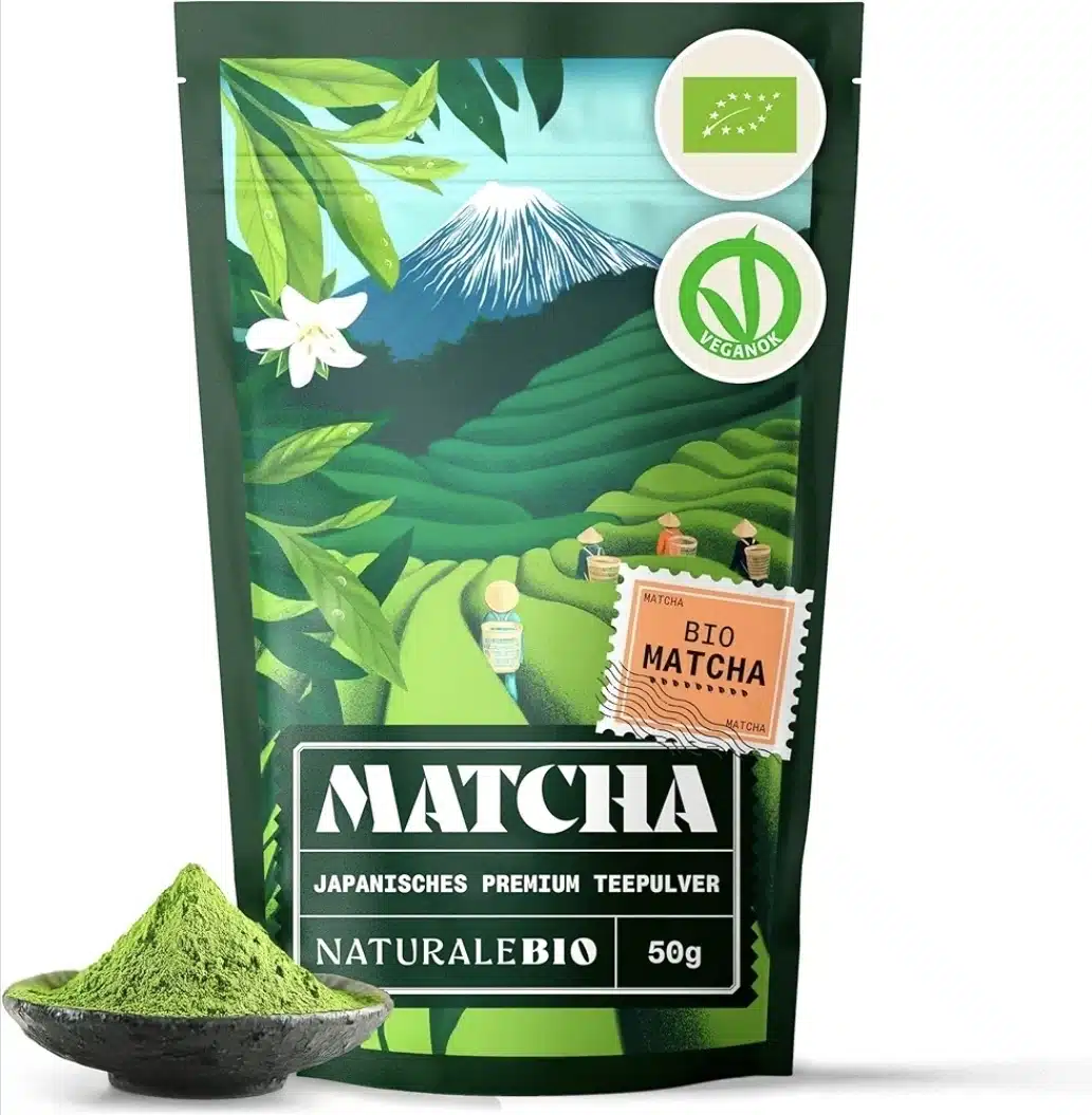 [Prime] Matcha Tee Pulver Bio, 50g | Green Tea aus Japan