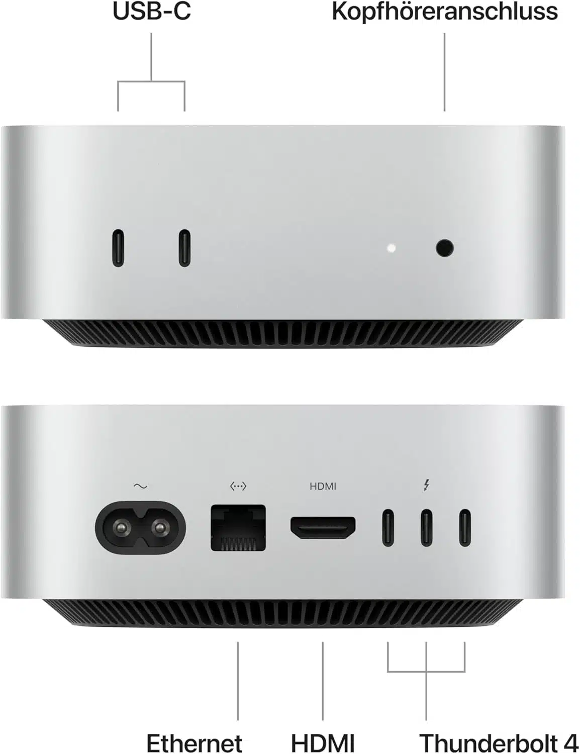 Apple Mac mini Desktop-Computer mit M4 Chip