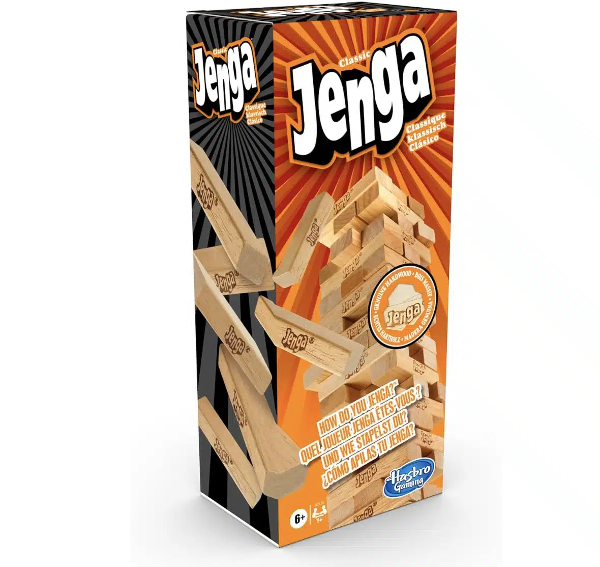 Jenga Classic für 13,99€ mit Prime (statt 19€)
