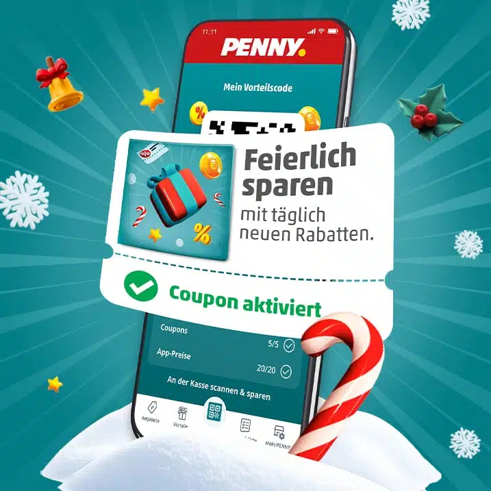 Penny Adventskalender 2025: 24 Tage, 24 Rabatte! 😀