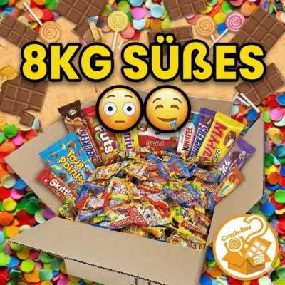 8kg Süßigkeiten ab 24,99€: World of Sweets Crash-Boxen Deal