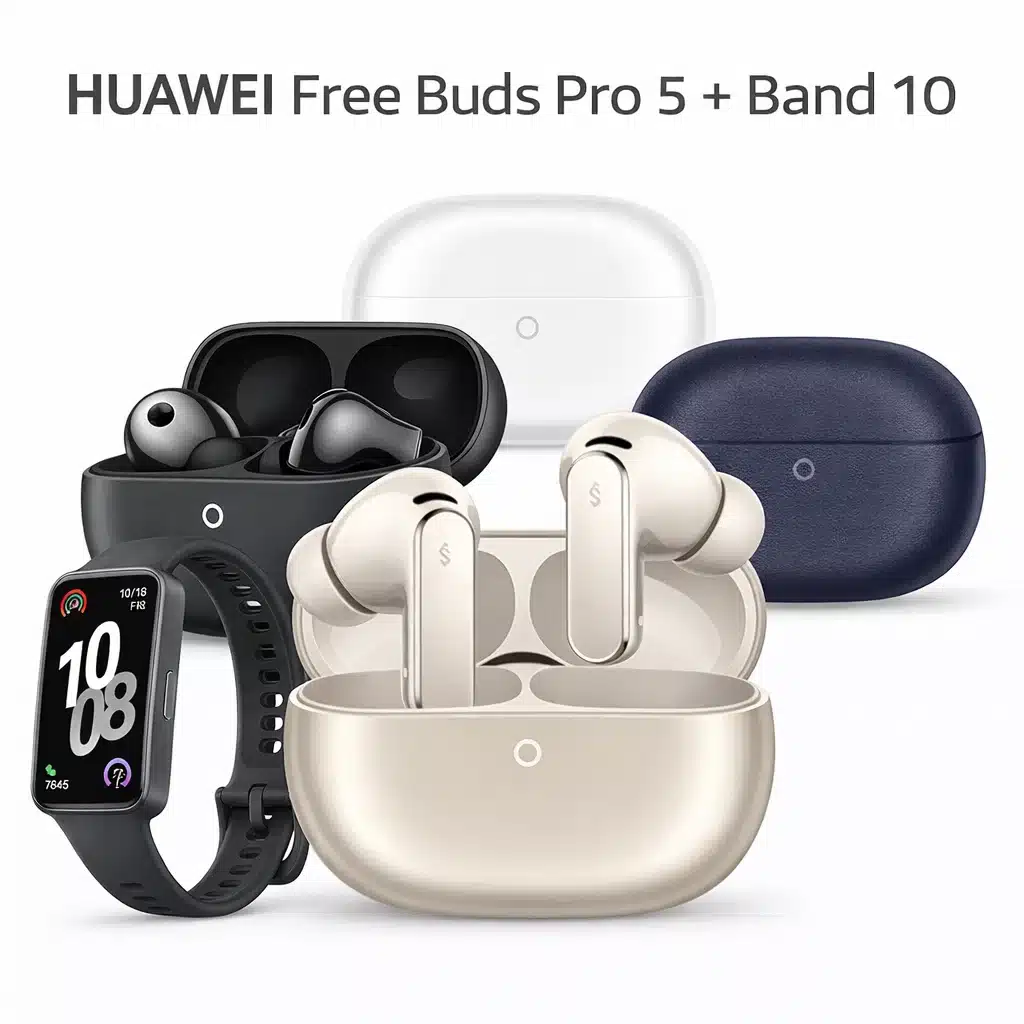 HUAWEI FreeBuds Pro 5 für 169€ + gratis HUAWEI Band 10 sichern!
