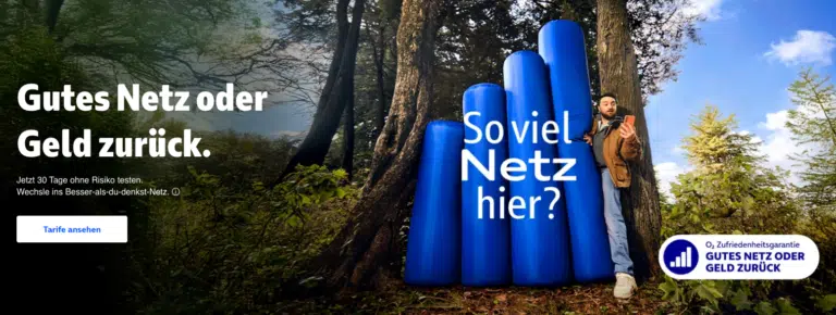 Netz auf dem Land: o2 sichert sich Platz 2 im Connect-Test 2026!