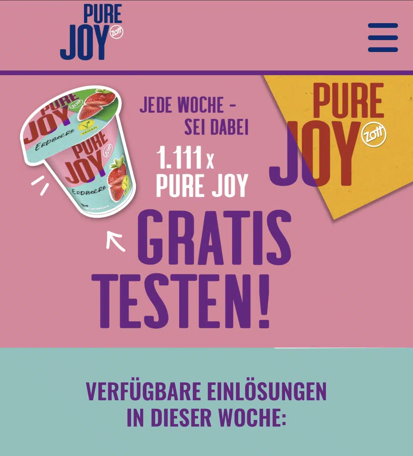 Pure Joy gratis testen! 😀