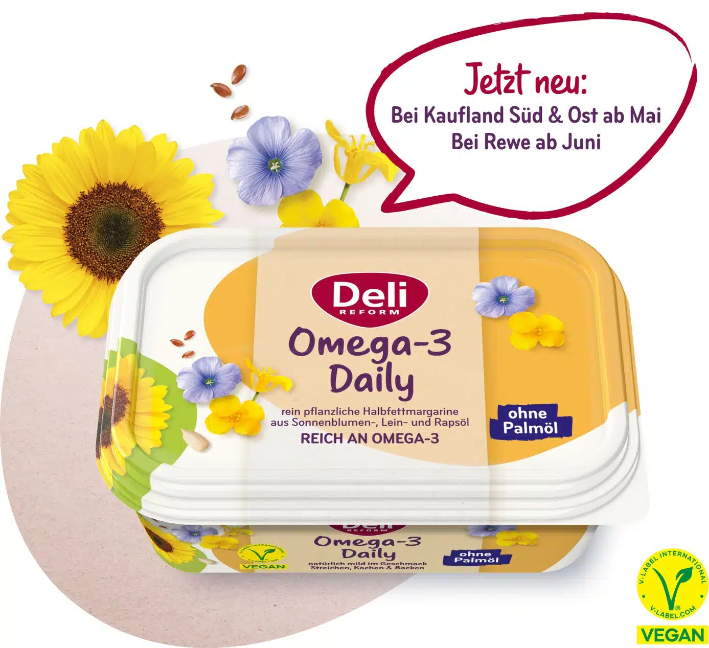 Deli Reform Omega 3 Daily gratis testen - ab 01.06.2026 🌻