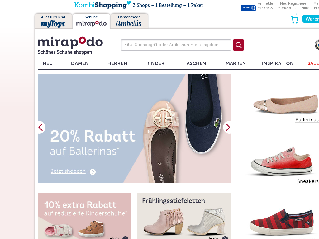 Mirapodo Gutscheine Mai 2021