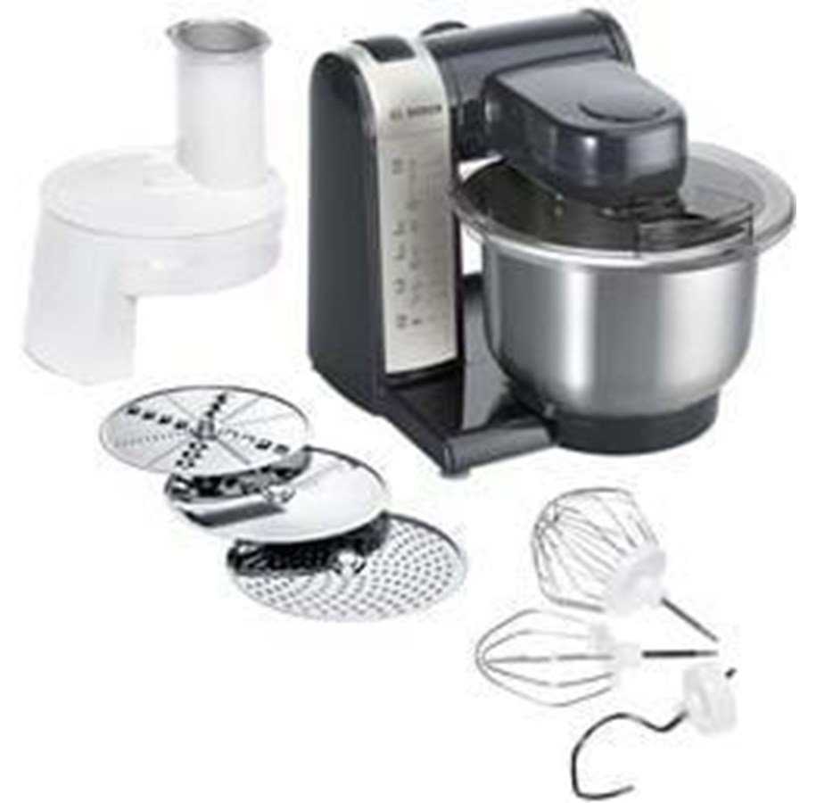 Bosch MUM48A1 Kü­chen­ma­schi­ne an­thra­zit/ sil­ber für 89,12 ...