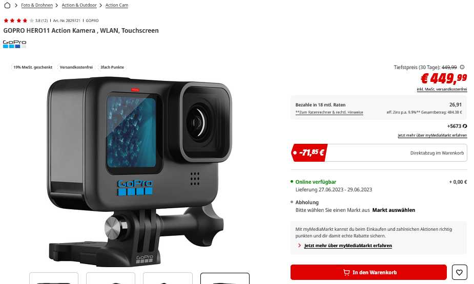 Kamera Media Markt