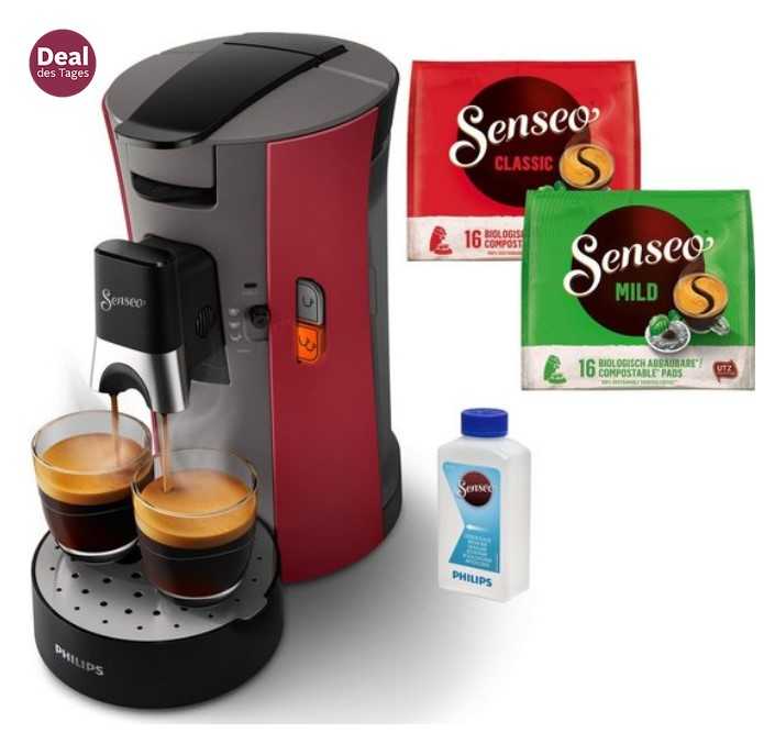 Philips Senseo Kaffeepadmaschine Select CSA240/90 | 62,85€ statt 72,99 ...