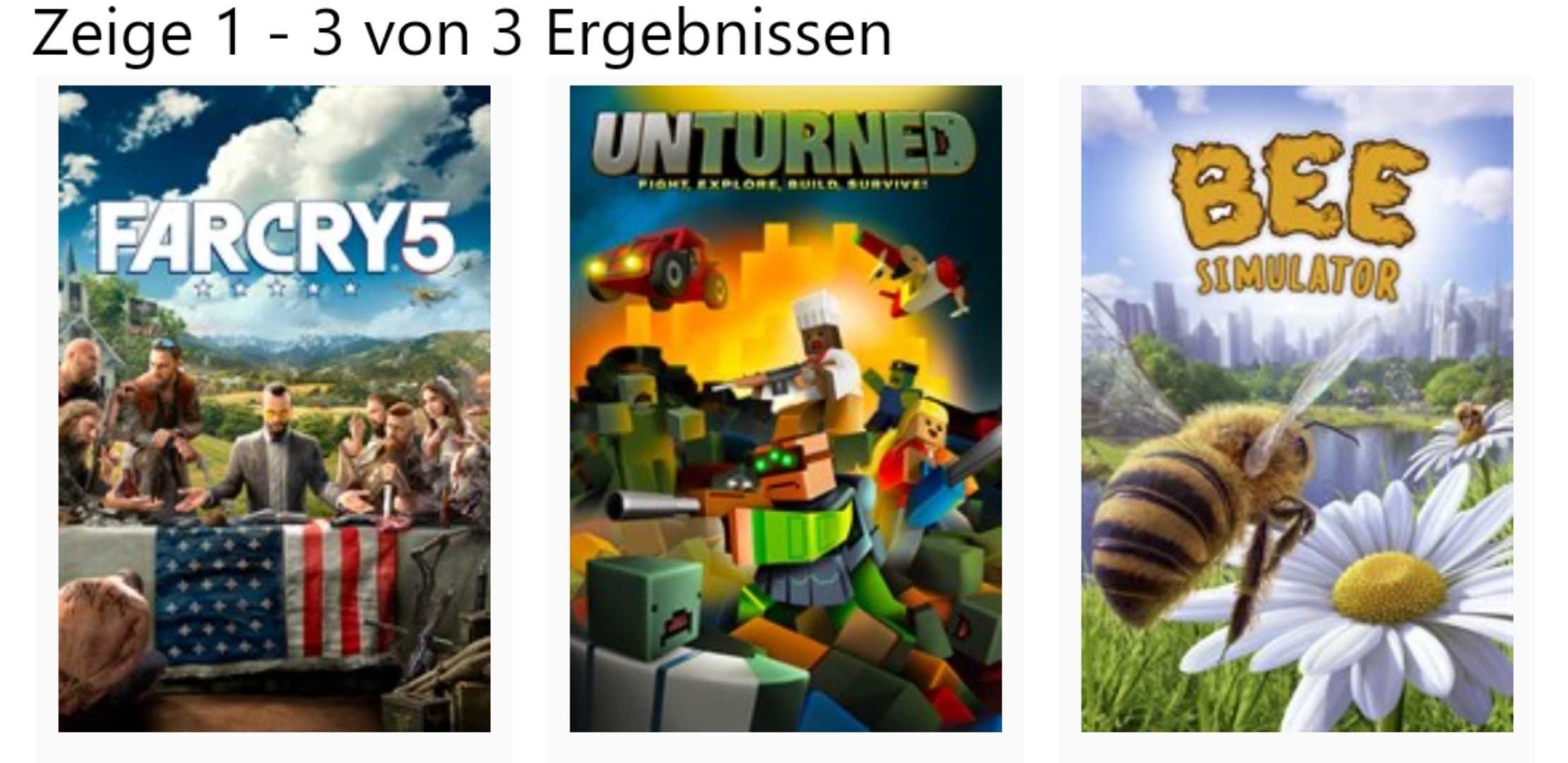 GRATIS *3 Spiele*: "Far Cry® 5" / "Unturned" / "Bee Simulator ...