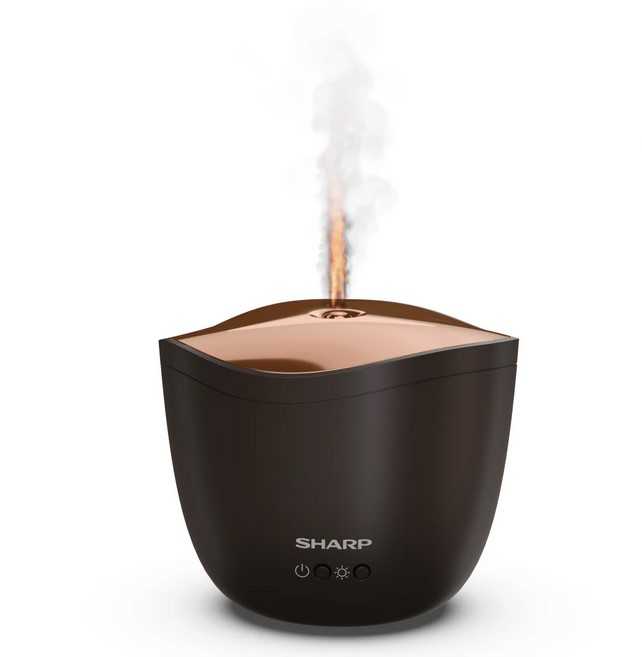 Sharp DF-A1E-T Ultraschall-Aroma-Diffuser mit Licht- und Nebelfunktion ...