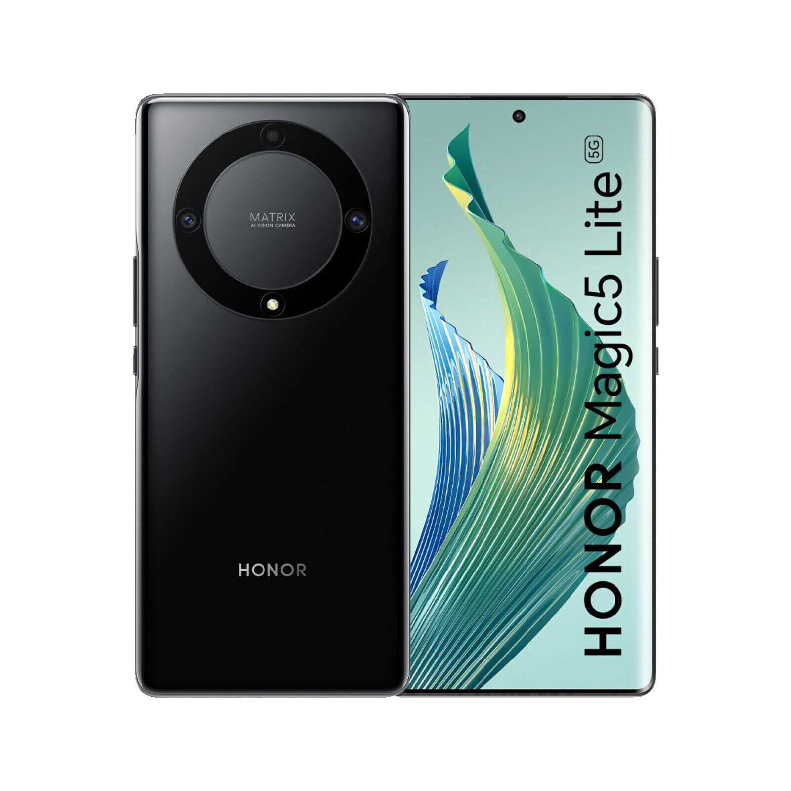 HONOR Magic 5 Lite 5G 128 GB Midnight Black Dual SIM für 224,10€ (statt ...